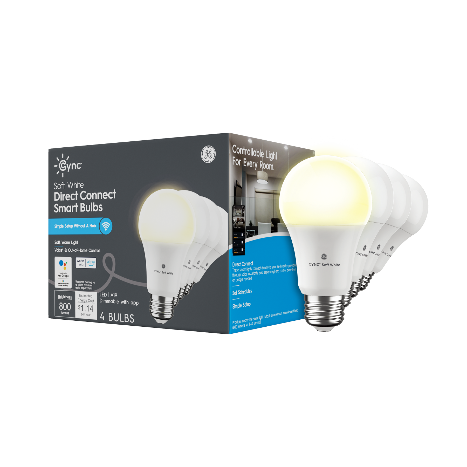 Smart Lighting - Bulbs, Strips, Panels | GE Lighting Store