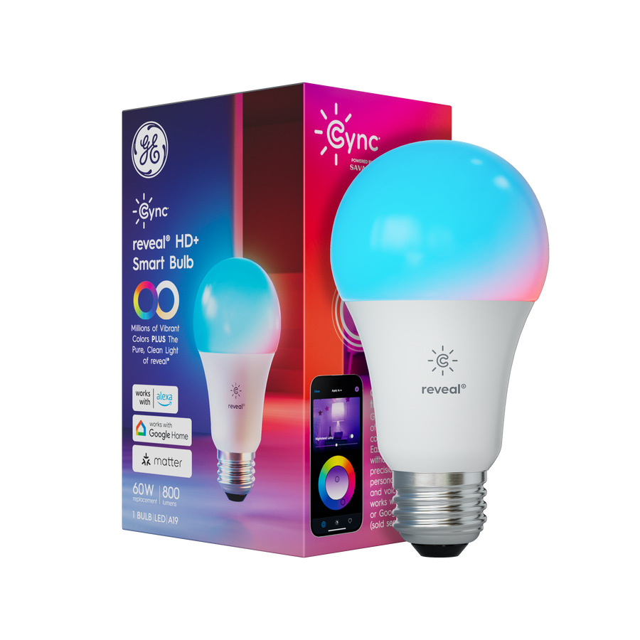 Cync reveal® Smart LED Color Changing Bulbs - Alexa Compatible | GE ...