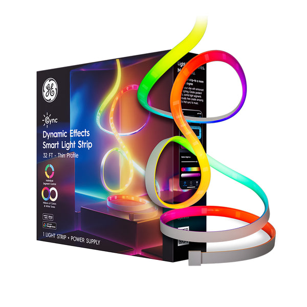 Cync Dynamic Effects Smart Light Strip w/ Music Sync | GE Lighting Store