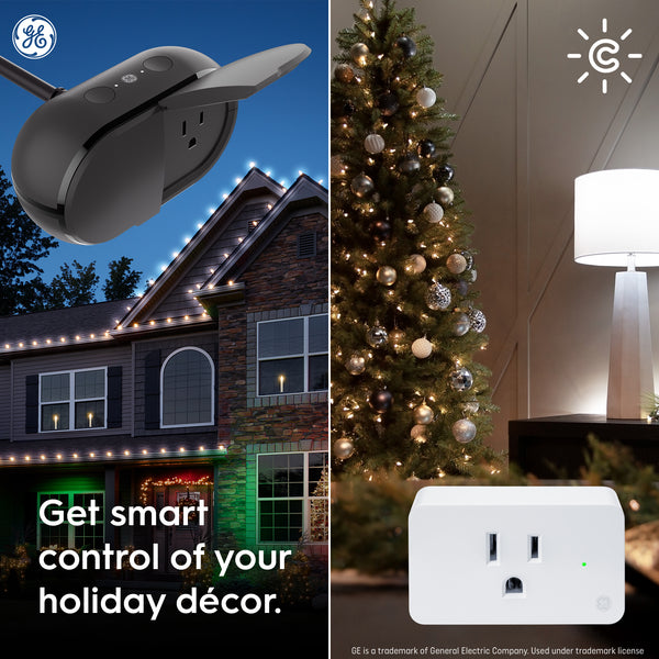 Cync Indoor Plug + Outdoor Plug - Bundle | GE Lighting Store
