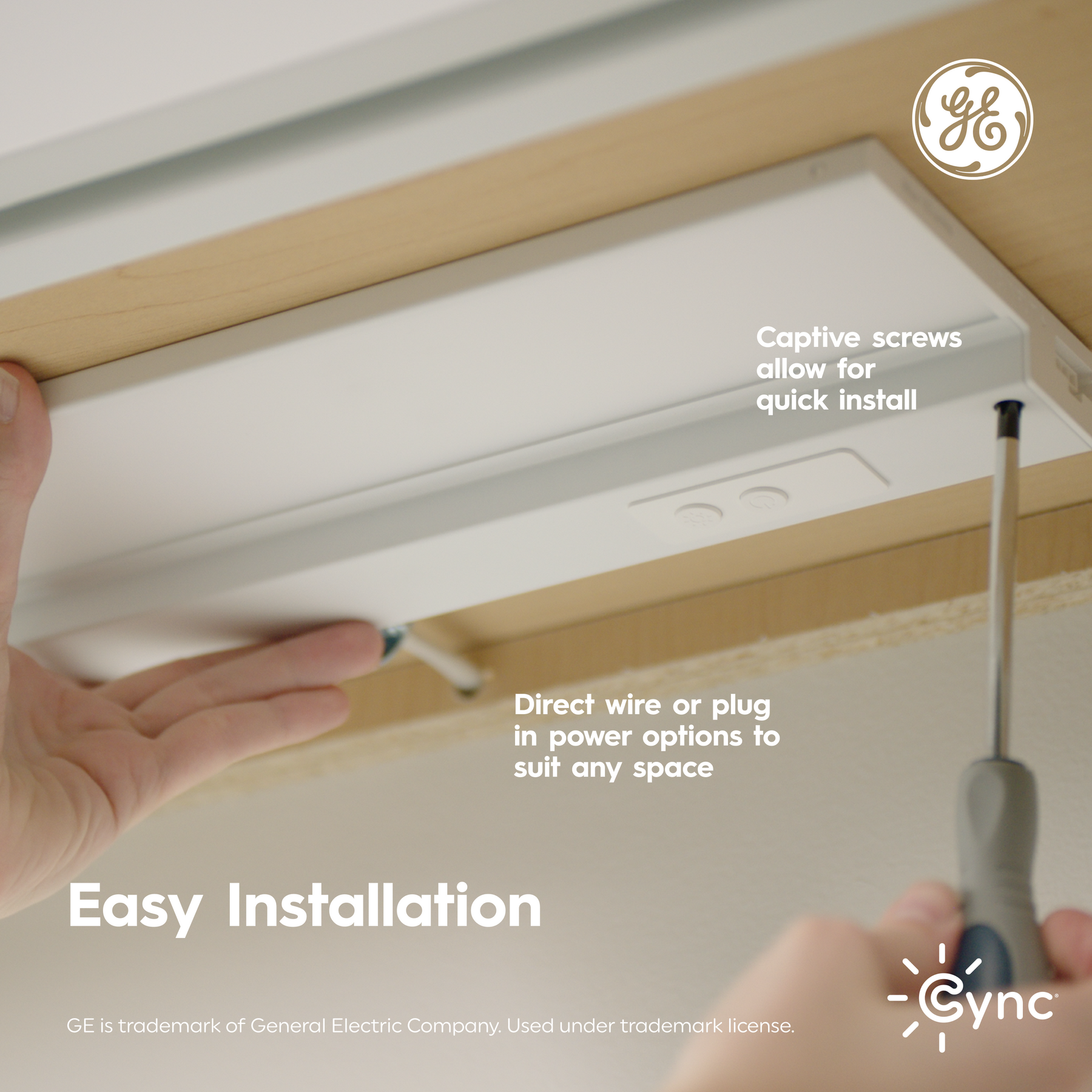 Cync reveal® Smart LED Undercabinet Bar Light Fixture | GE Lighting Store