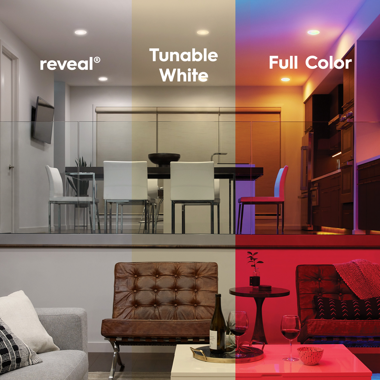 Cync reveal® Smart LED Recessed Downlight (6in, 2-Pack) | GE Lighting Store